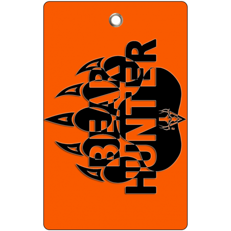 Indiana Hunting Tag Neon Colors Orange